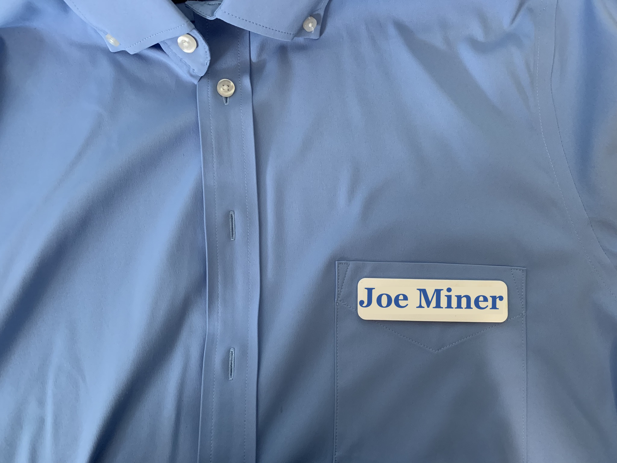 Customizable Magnetic Nametag by Teraflop | Download free STL model ...