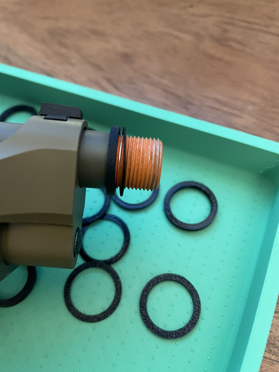 14MM Airsoft Muzzle Device Timing System (Shims) by Andrew Nelson ...