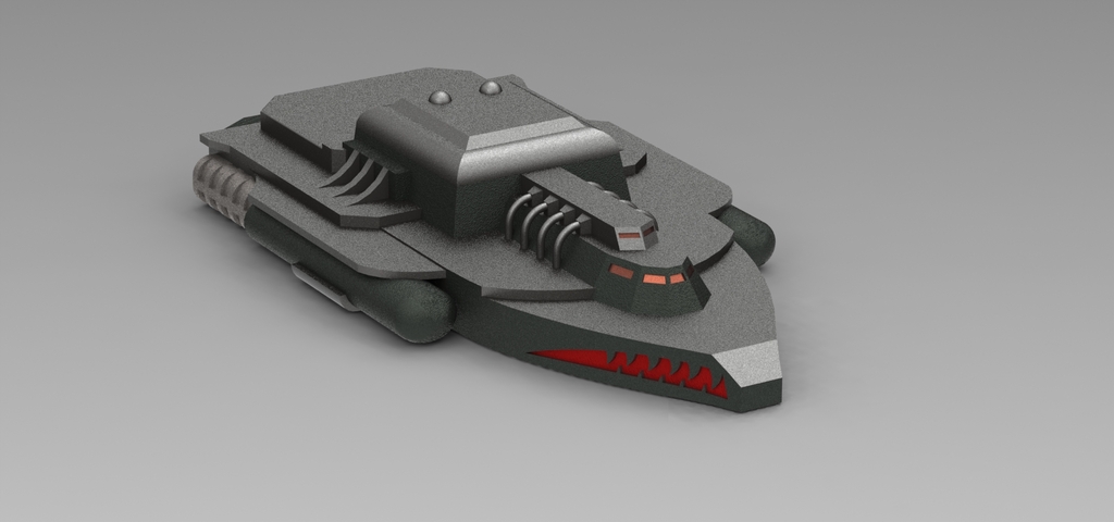 Battle Pirates: Sea Wolf by WinterHawk904 | Download free STL model ...