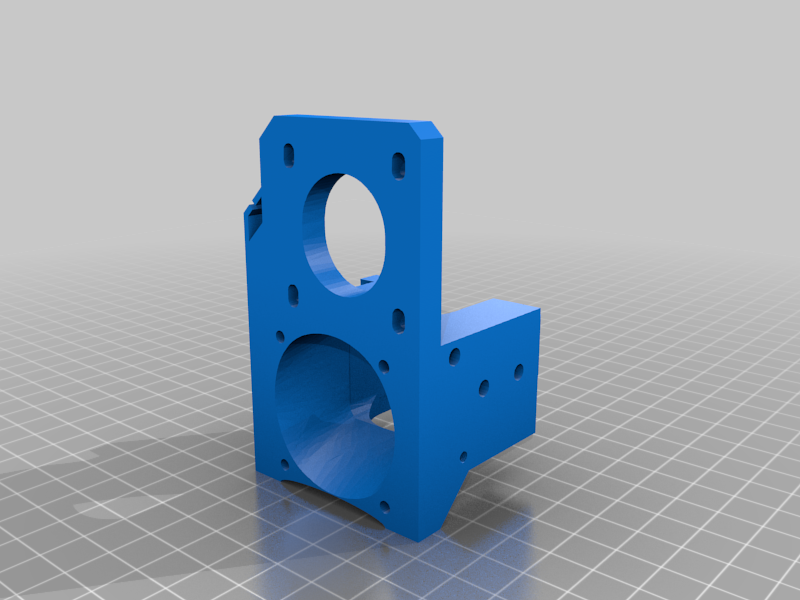 Hermit Crab Hotend for a BMG and Volcano Hotend by minimal3dp | Download free STL model ...