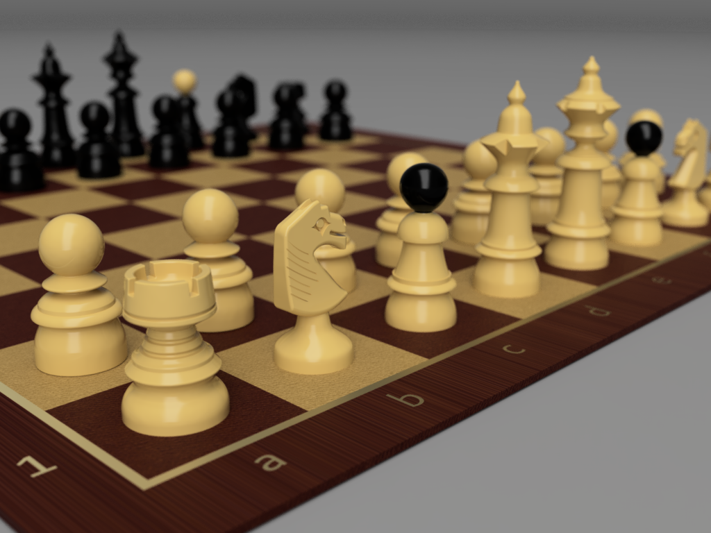 Czechoslovakian Coffeehouse Chess Set by Jeff Burton | Download free ...