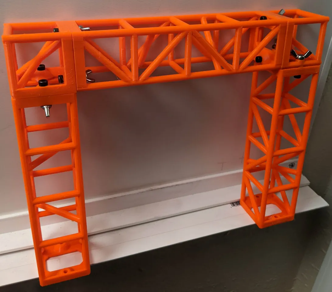 Truss Sticks and 2 Way Vertical Corner by D3D | Download free STL model ...