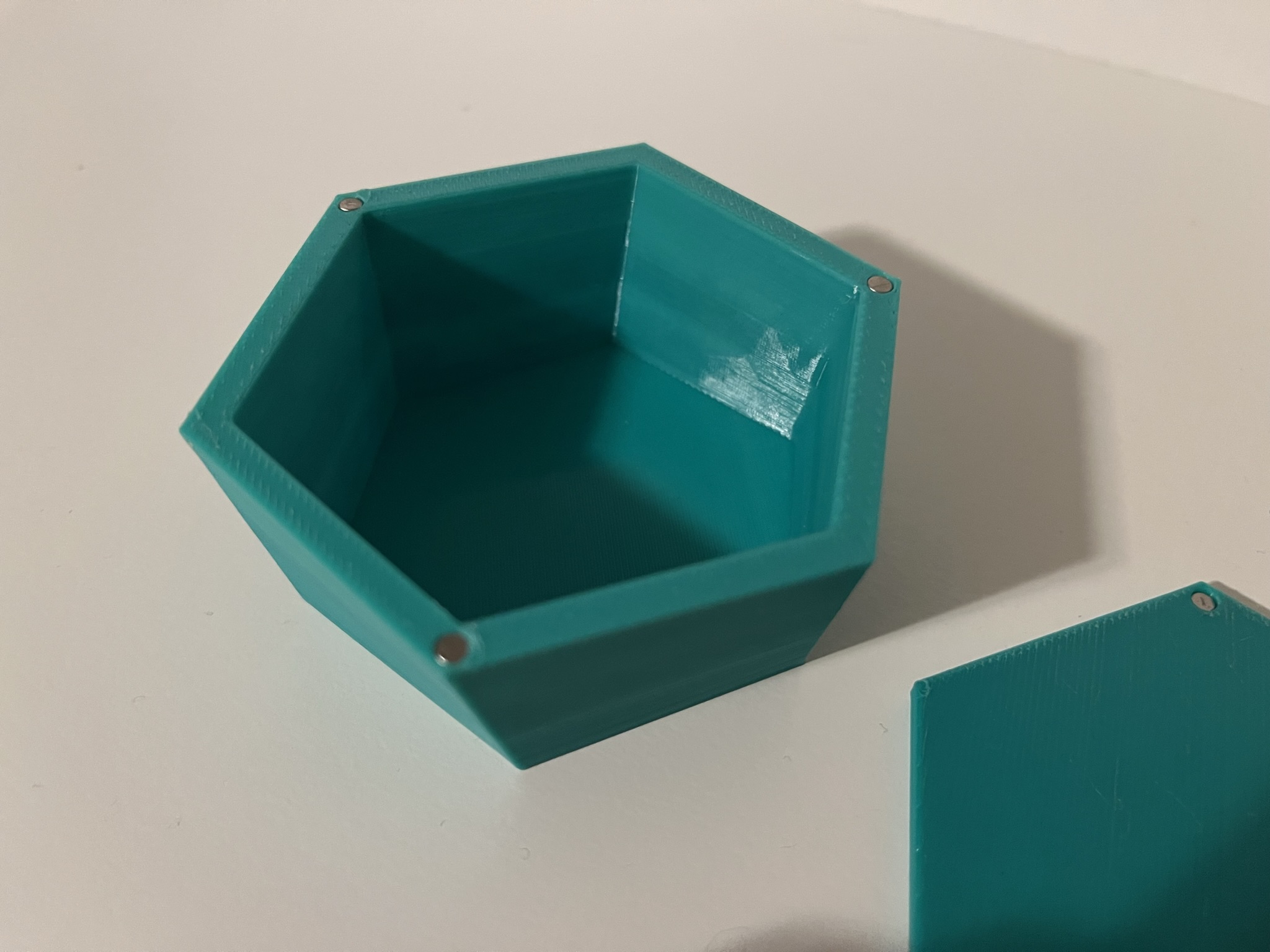 Magnetic Hex Box by tidest | Download free STL model | Printables.com