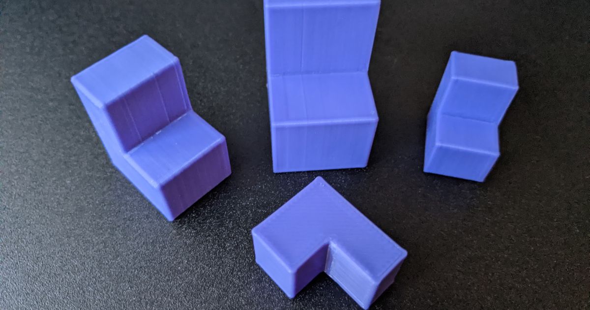 The Fifth Chair - Brain teaser by Uptown Funk | Download free STL model ...