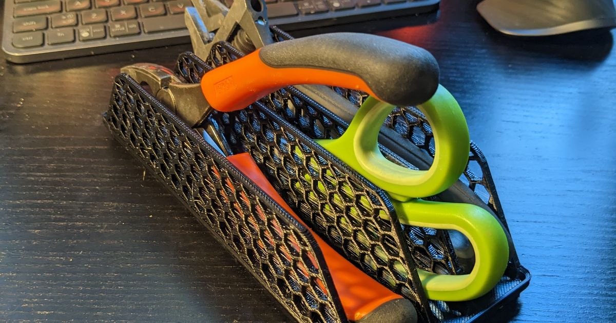 Gridfinity Wrench Plier Scissors Holder by petrepa | Download free STL ...