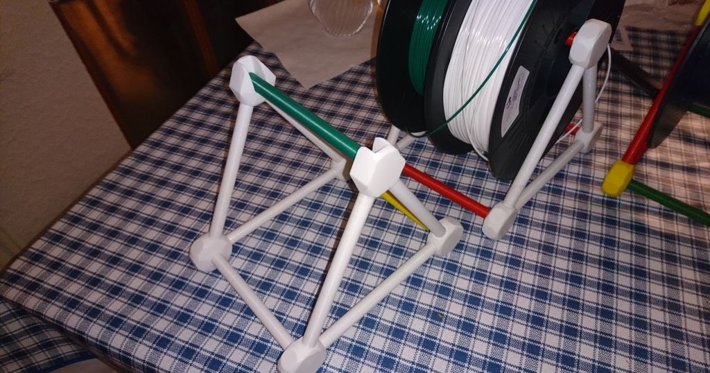 Filament Spool Holder by ShelXle | Download free STL model | Printables.com