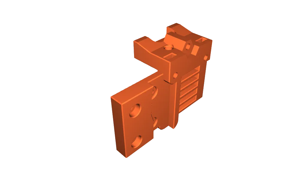 Kingroon KP3s Mini Stealthburner Mount by Knurb | Download free STL ...