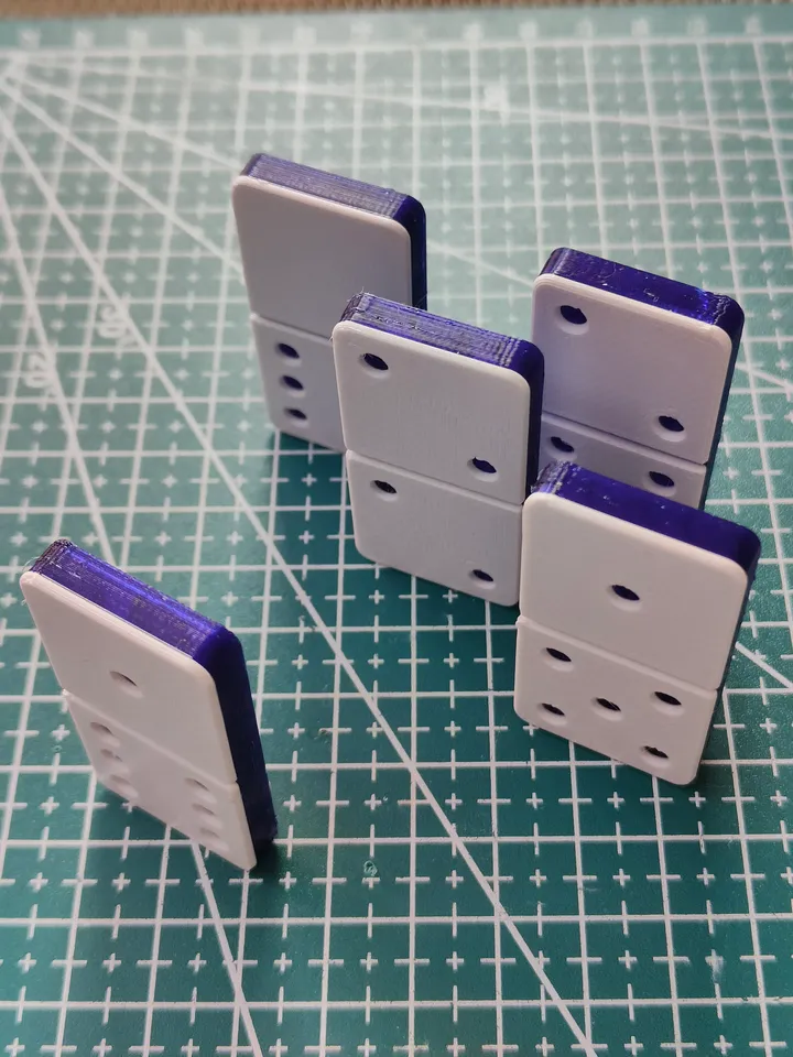Clasic Domino Set by function.3d | Download free STL model | Printables.com
