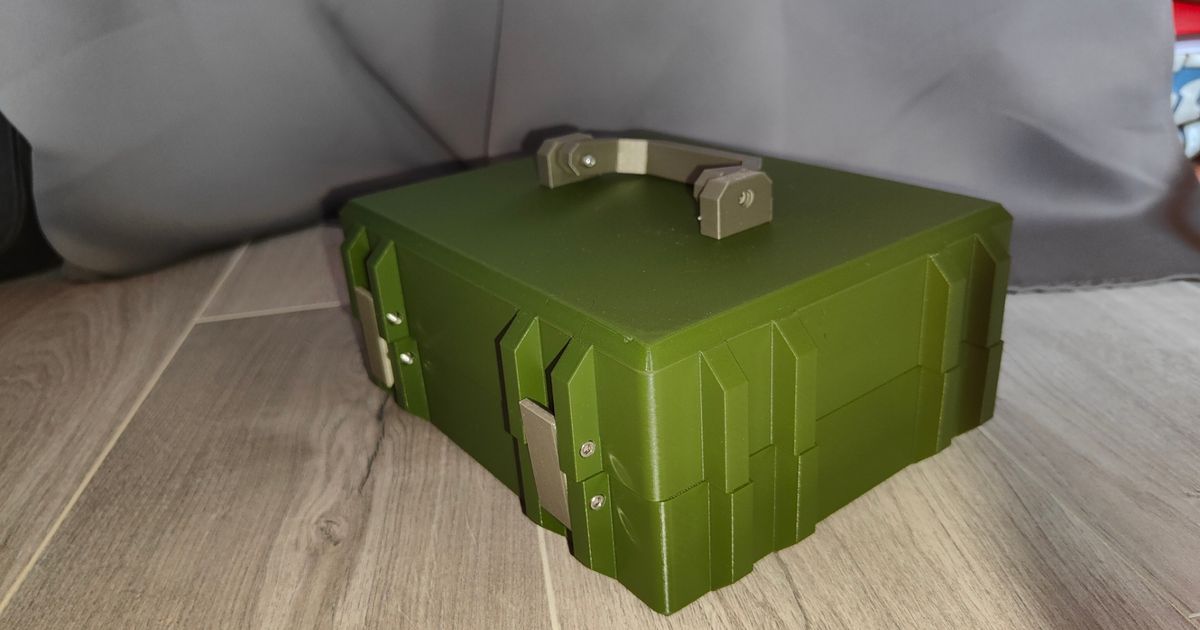 Valise de rangement militaire by Jean romain | Download free STL model ...