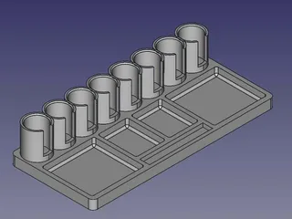 tool holder for a set of P-ONE RC-Car Tools by Doblist | Download free ...