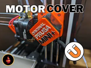 Original Prusa MINI/+ Filled Axis Motor Cover by alipex | Download free ...