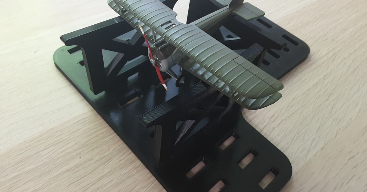 Model plane build stand REMIX by General_Rizoto | Download free STL ...