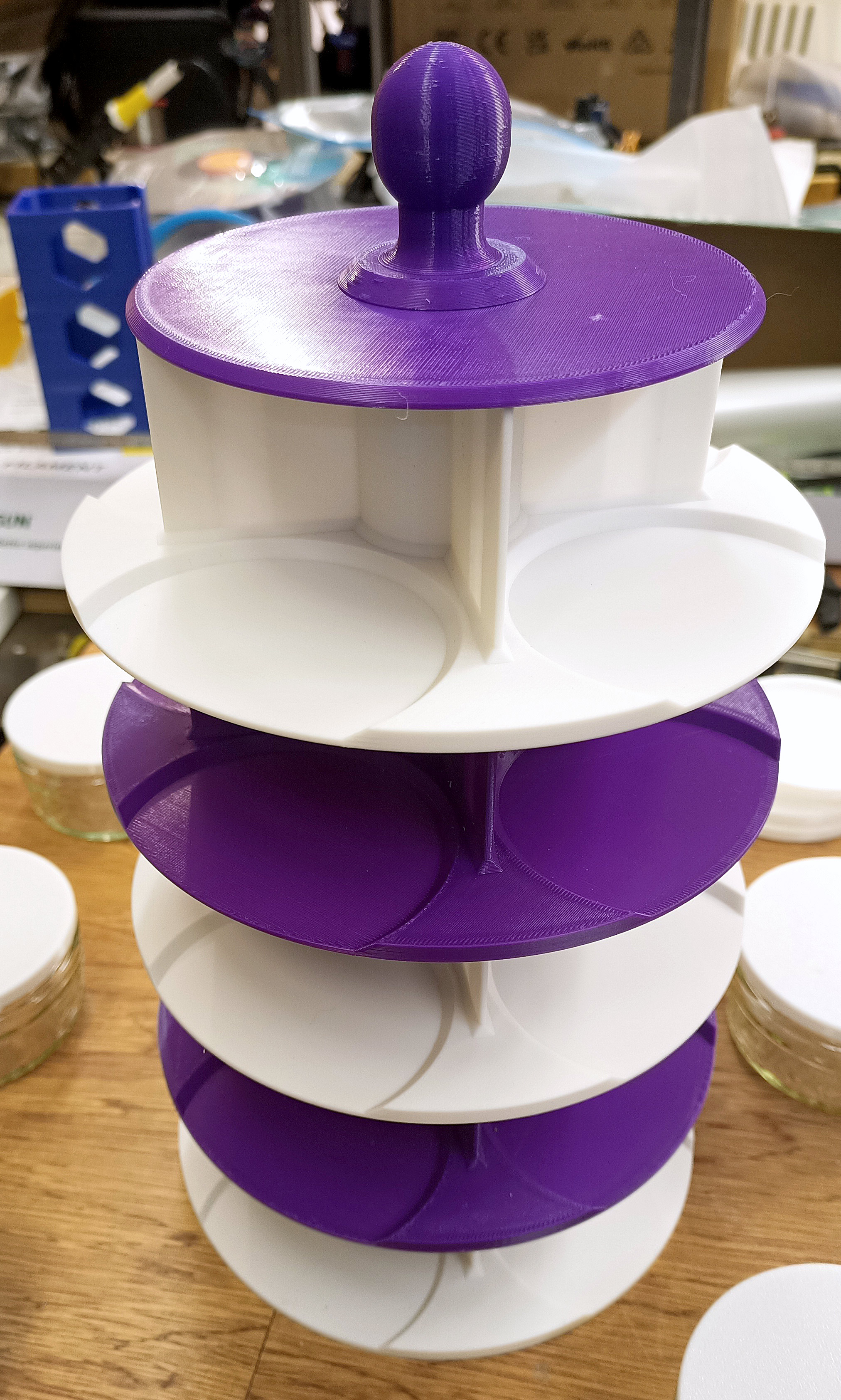 Gü Stacker - Organiser / Stand for Gu pots by Spudd78 | Download free ...