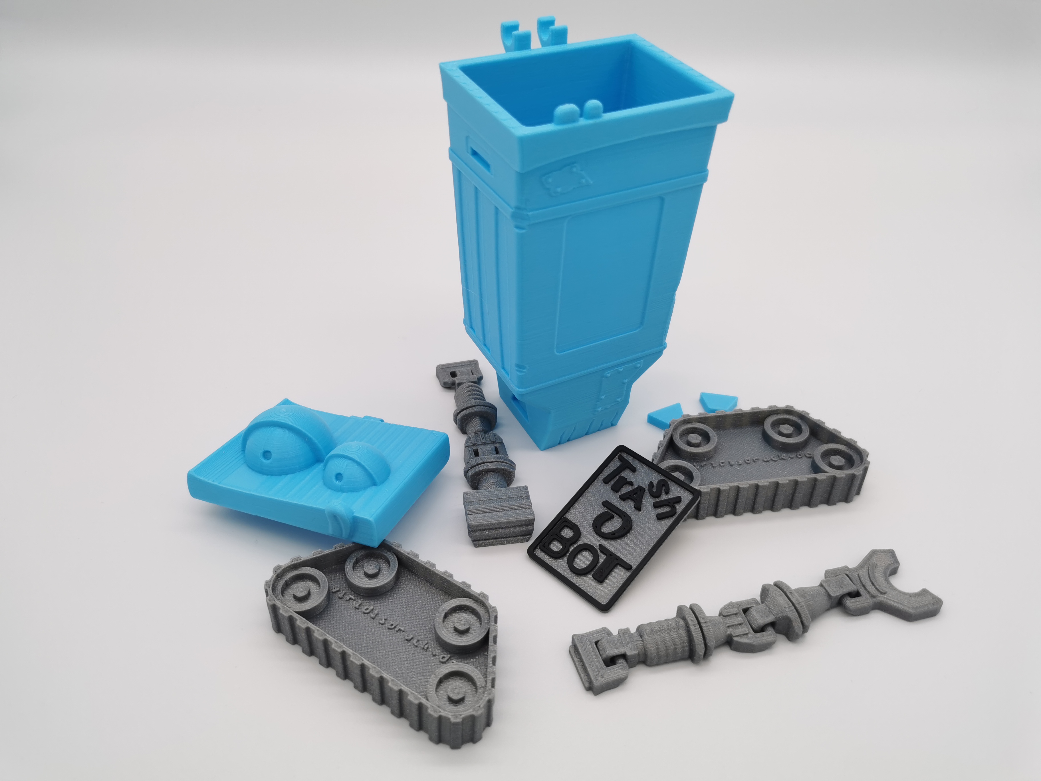 Trash O Bot by viridisdruck.de | Download free STL model | Printables.com