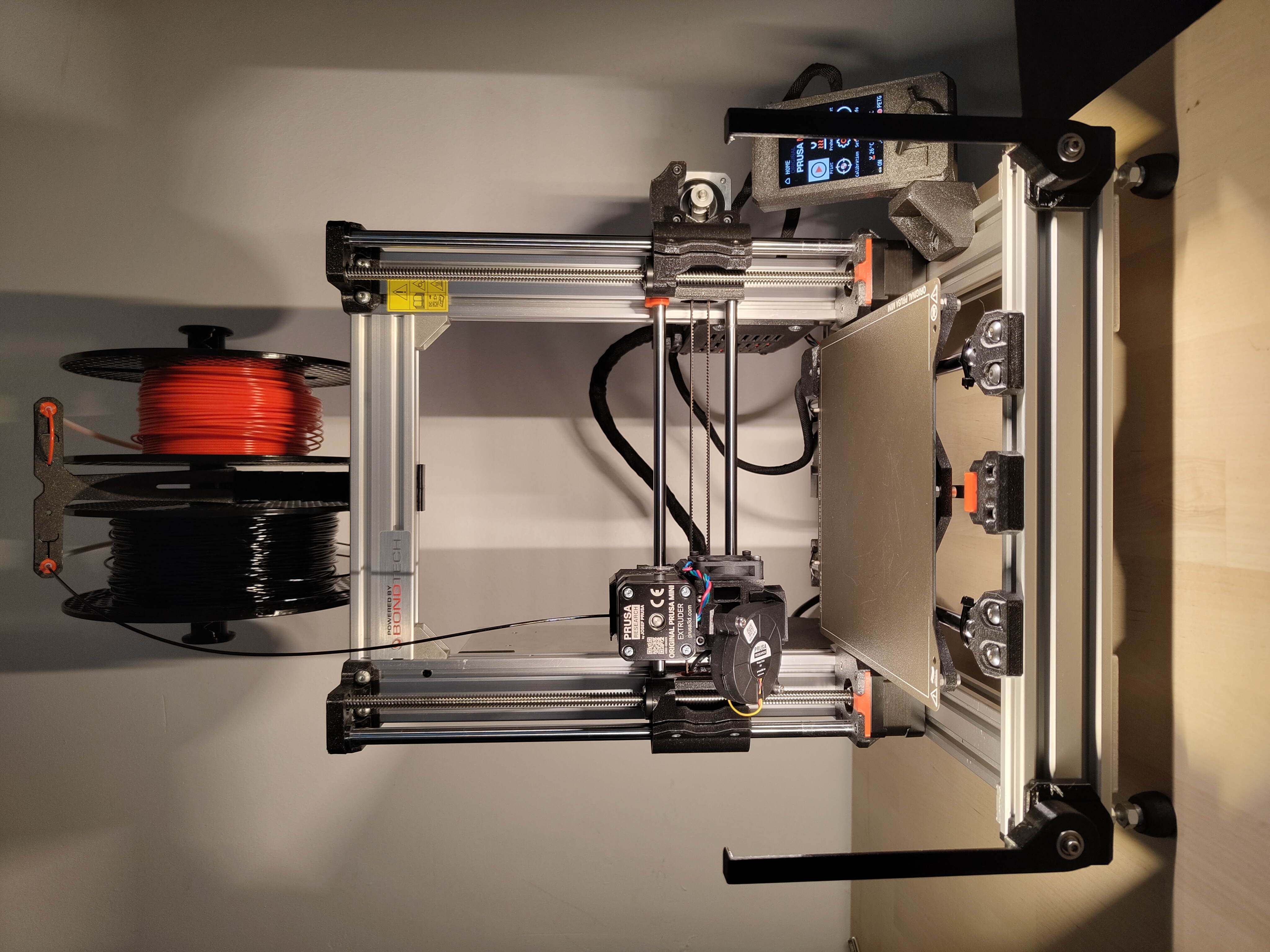 Revolving front LED light for Prusa BEAR by 4DimK | Download free STL ...