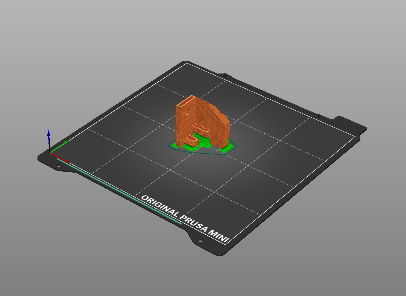 Revolving front LED light for Prusa BEAR by 4DimK | Download free STL ...
