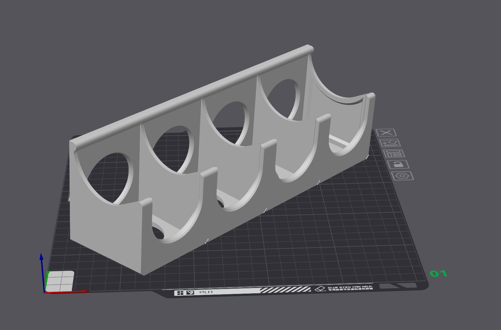 RAJTAN Spice Jar Wall Rack by MrExo | Download free STL model ...