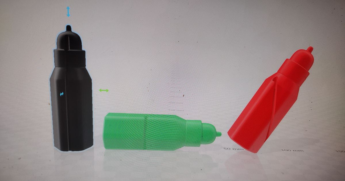 Baby Bottle Spoke Bead by Zacsquatch | Download free STL model | Printables.com