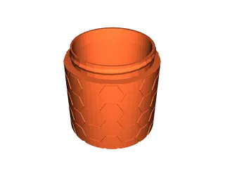 Hex stash jar by PiNK_3DP | Download free STL model | Printables.com