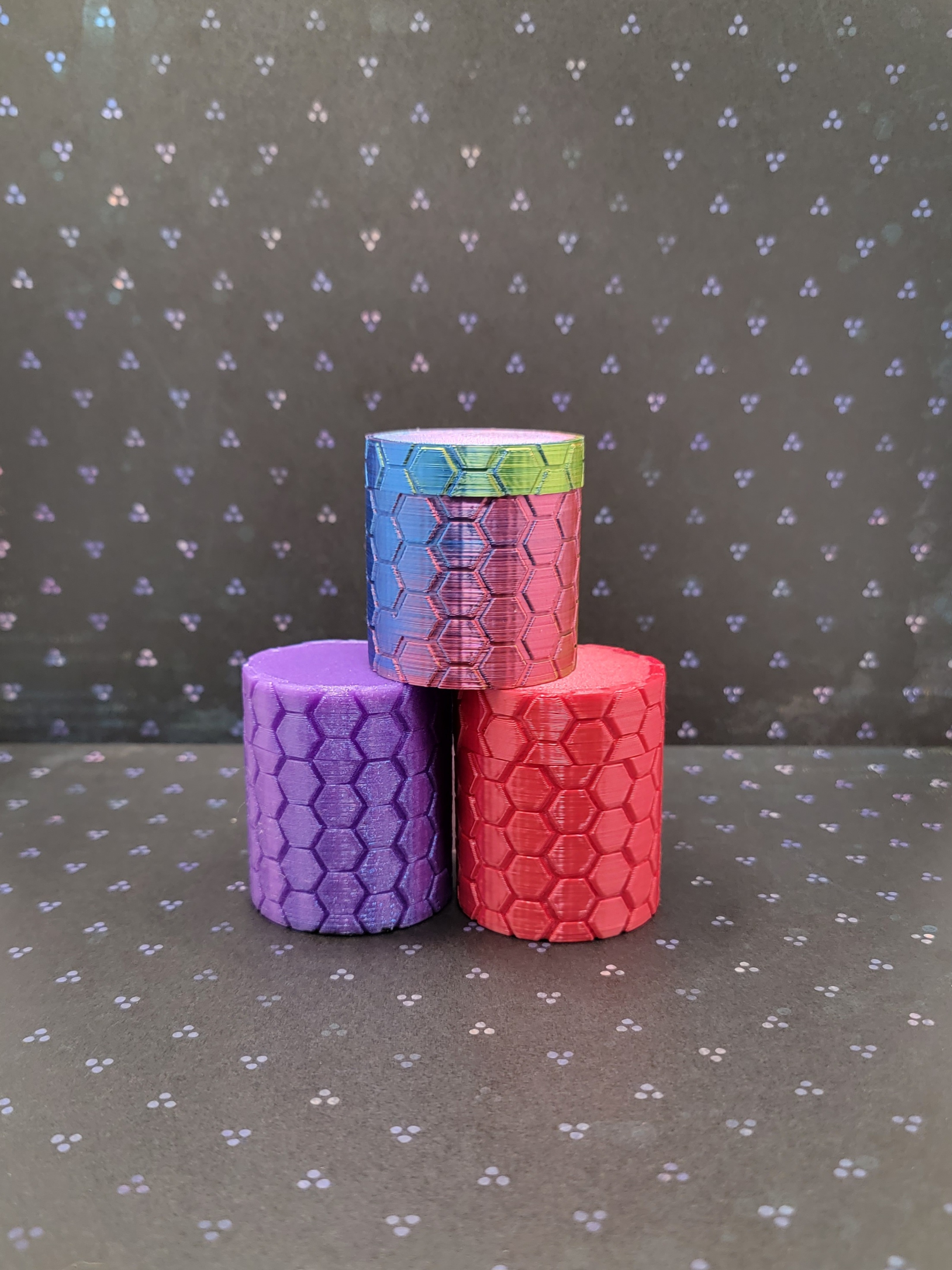Small hex jars by PiNK_3DP | Download free STL model | Printables.com