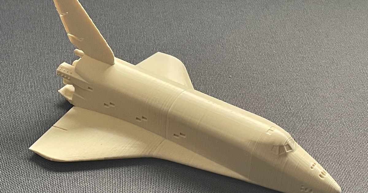 Buran / Буран soviet space shuttle by ecanevascini | Download free STL ...