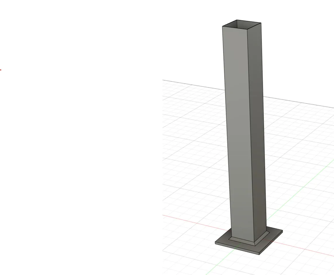Z Calibration Tower (Square) by remotelove | Download free STL model ...