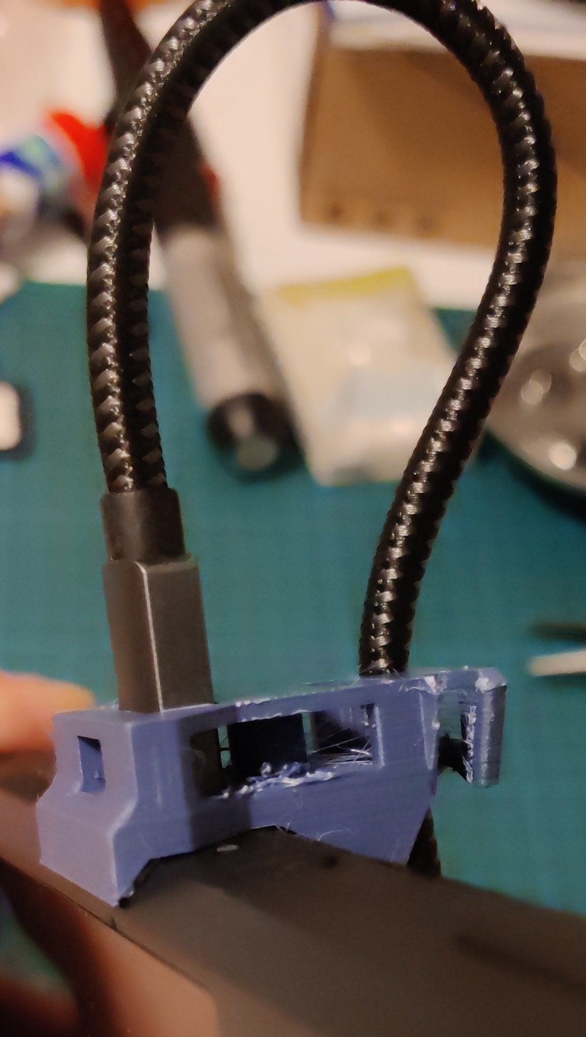steam deck: usb-c port strain relief v2 by john doe | Download free STL ...