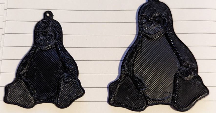 Linux Tux keychain by JuliLeThing | Download free STL model | Printables.com