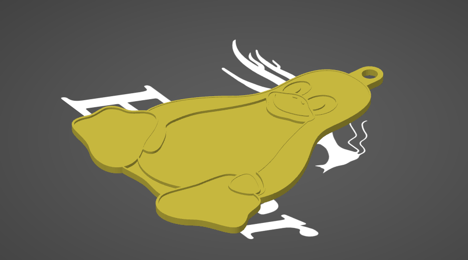 Linux Tux keychain by JuliLeThing | Download free STL model ...