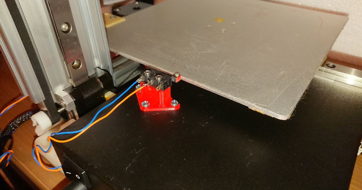 Cetus Mk2 custom X-axis endstop mount by Ast0815 | Download free STL ... Cetus Mk2 custom X-axis endstop mount by Ast0815 | Download free STL ...