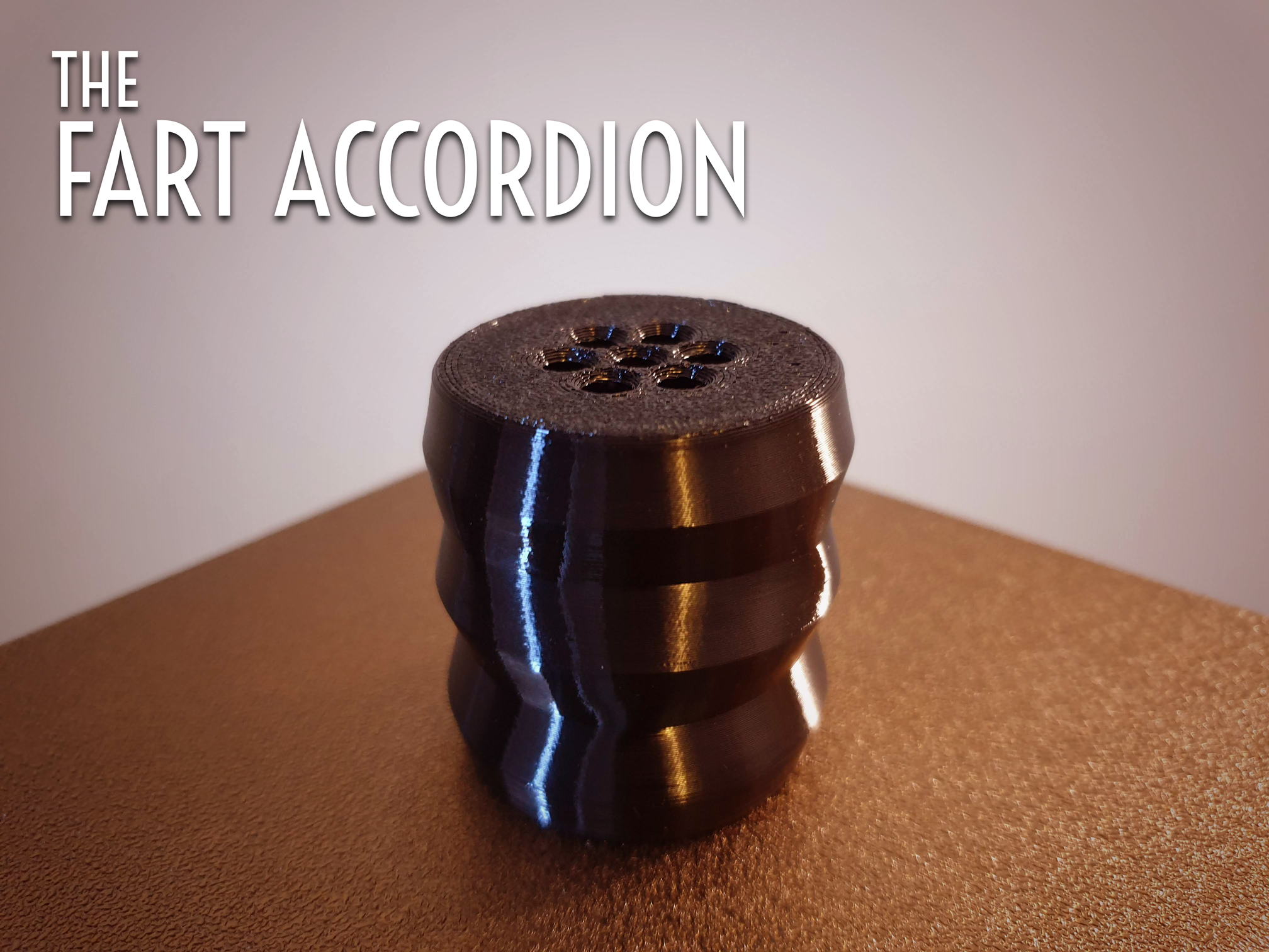 The Fart Accordion by Jaatinen | Download free STL model | Printables.com