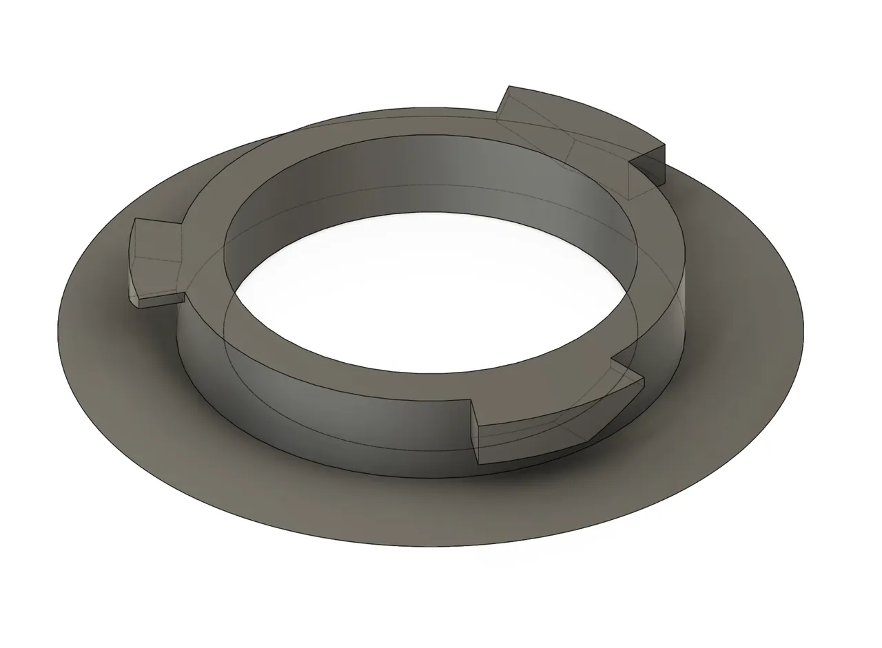 3M filter compatible bayonet by gencitch | Download free STL model ...