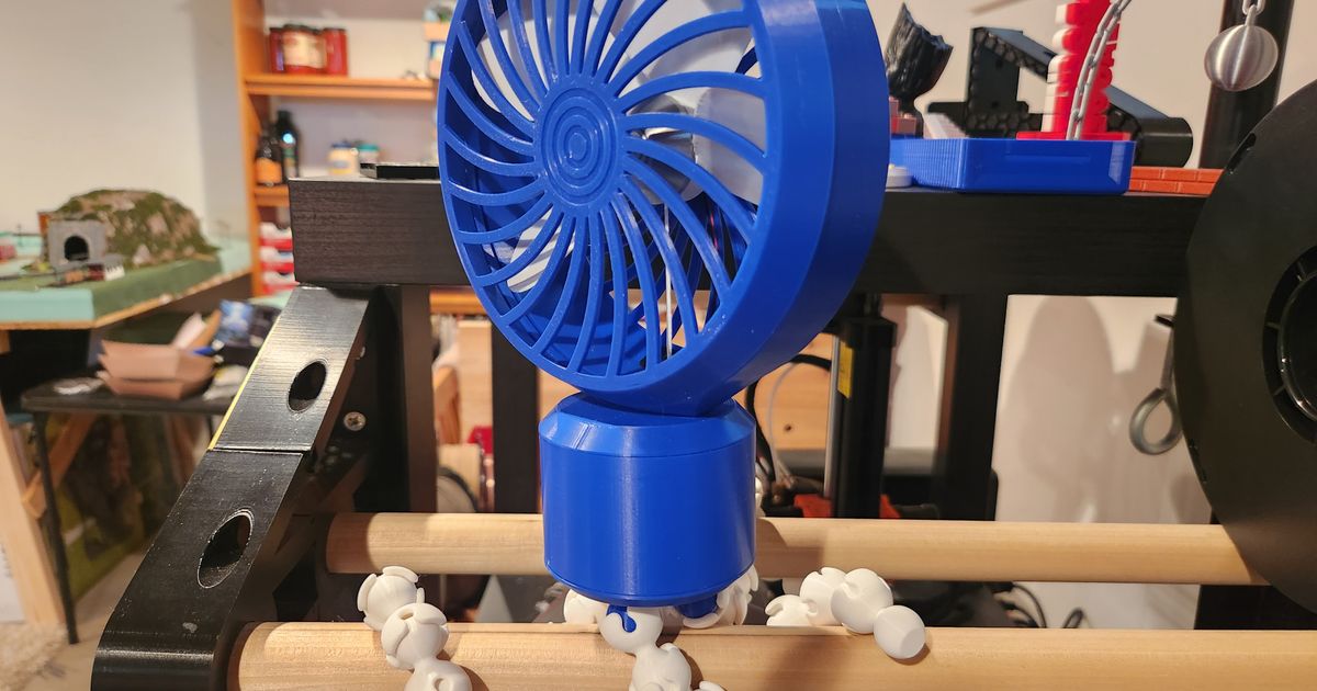 Articulated Arms Stroller Fan by squinn | Download free STL model ...