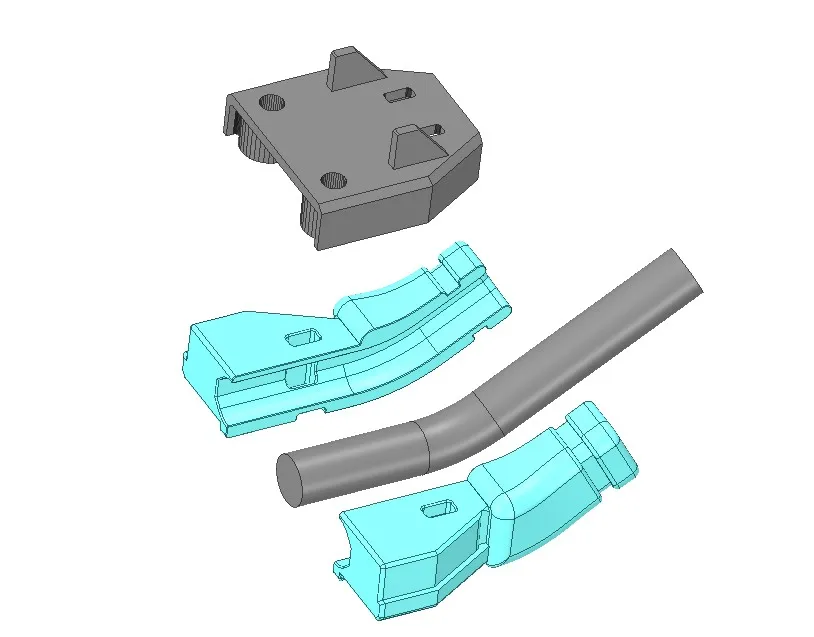 Raised Cable Strain Relief for SOVOL SV06 3d printer by rogerquin ...
