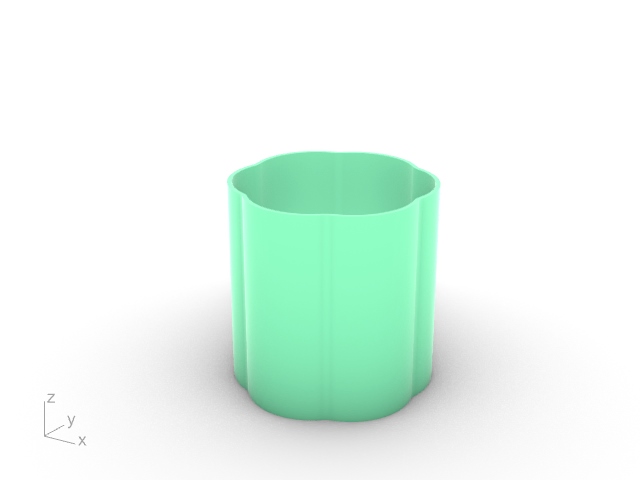 Maceta Curvas by Sandra Medecigo | Download free STL model | Printables.com