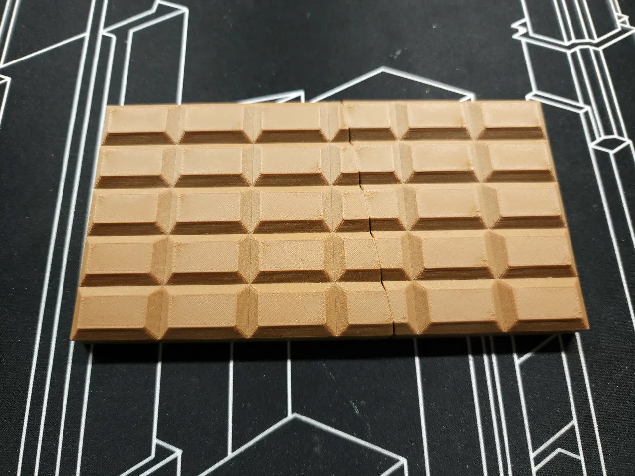 Infinity Chocolate Bar by Jal Shah | Download free STL model ...