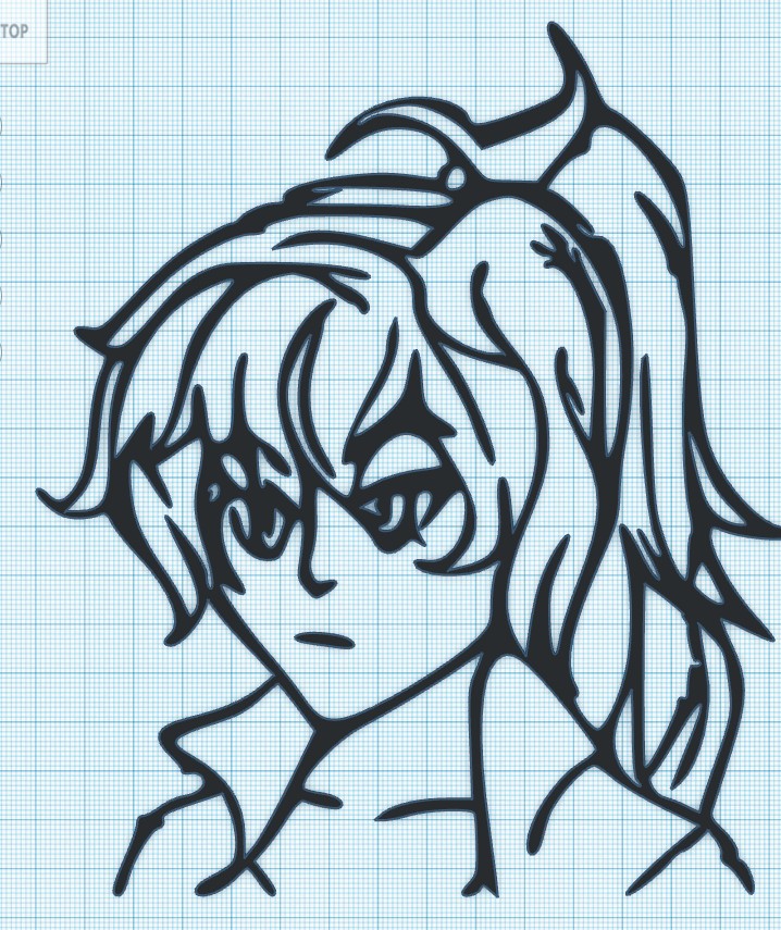 YANG - RWBY - WALL ART by Ogama Industries | Download free STL model ...