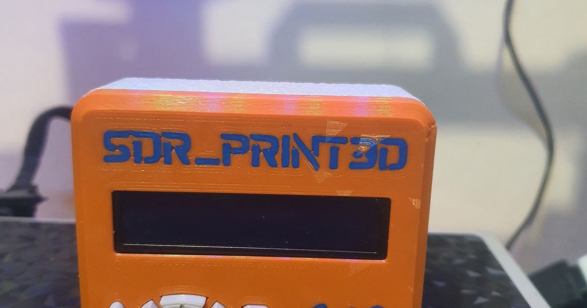 Arduino Uno/Hero + LCD Shield Case by Stephanie Duvergé | Download free ...