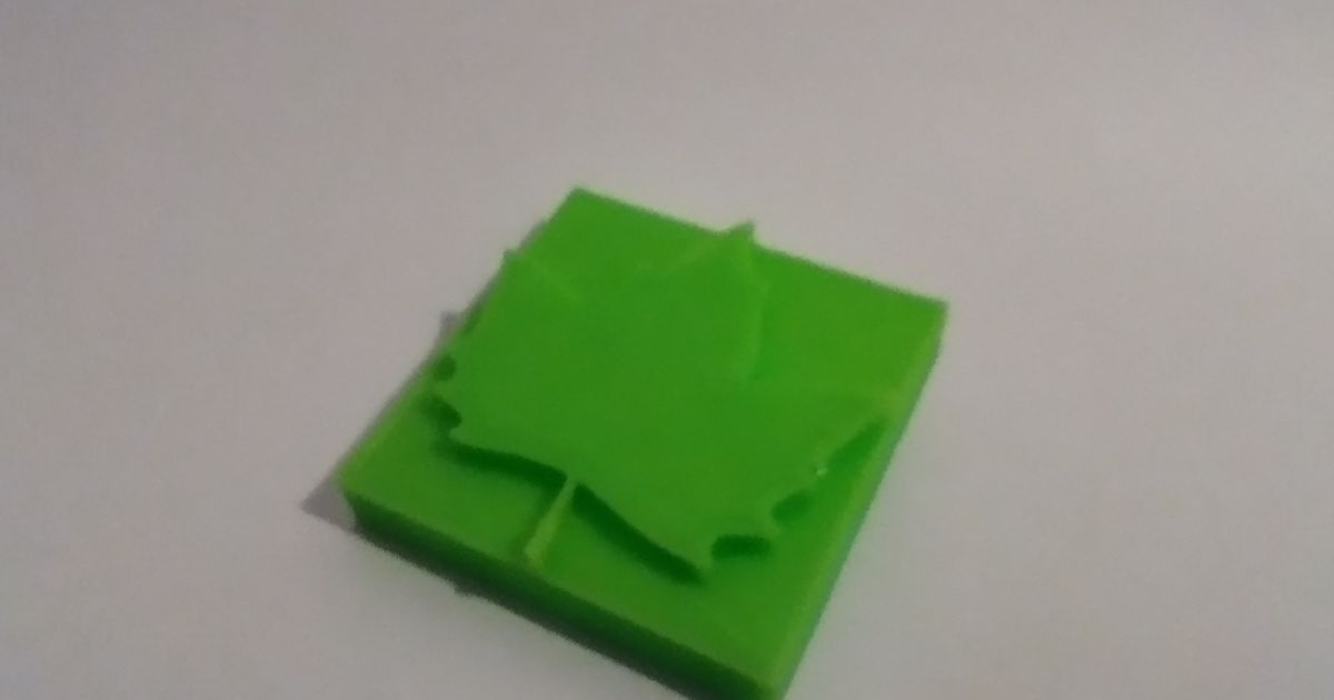 Leaves Stamp Set by capocomico | Download free STL model | Printables.com