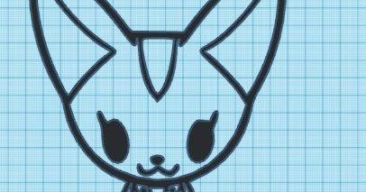 FENNEKO -AGGRETSUKO - WALL ART by Ogama Industries | Download free STL ...
