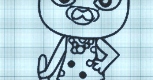 Puko Aggretsuko Wall Art By Ogama Industries Download Free Stl