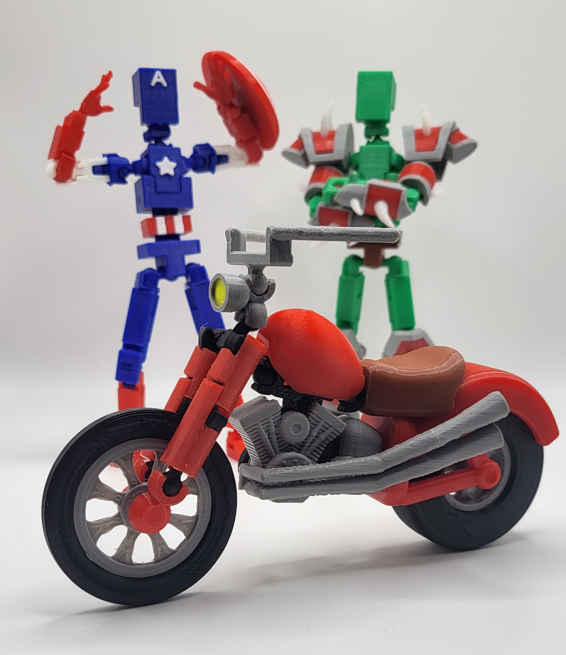 MINI 13: Motorcycle by Dr Operator | Download free STL model ...