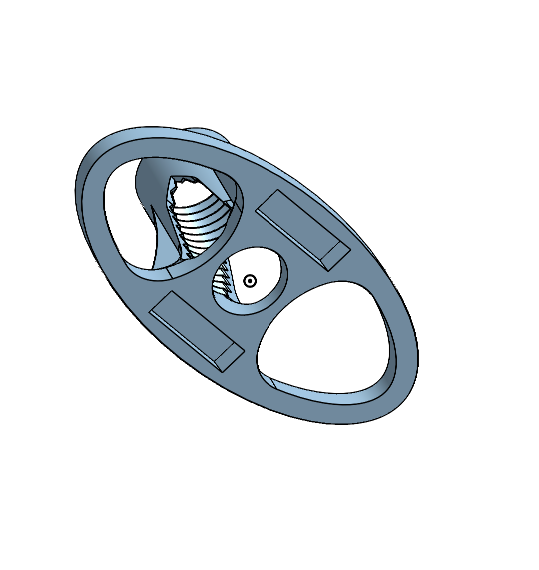 Threadcutter holder by Obefelix | Download free STL model | Printables.com