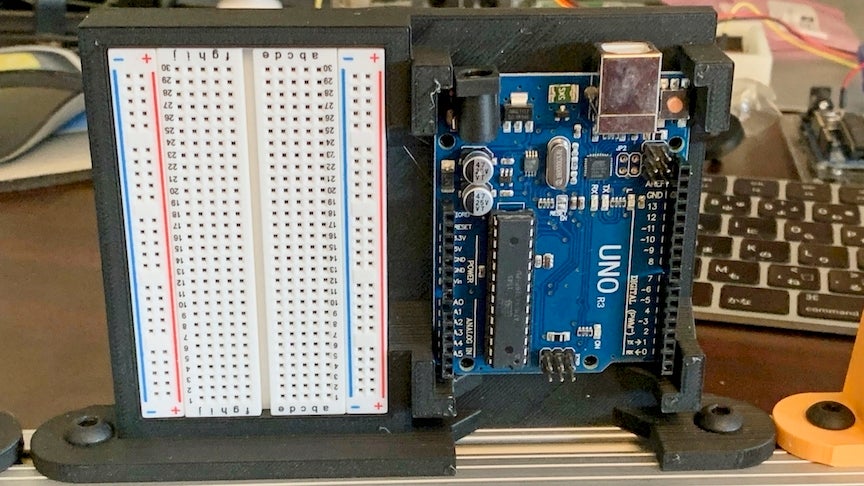 Arduino Uno with proto board for 8020 1010 by NotLikeALeafOnTheWind ...