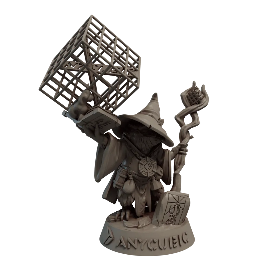 Owl Mage by Anycubic Community | Download free STL model | Printables.com