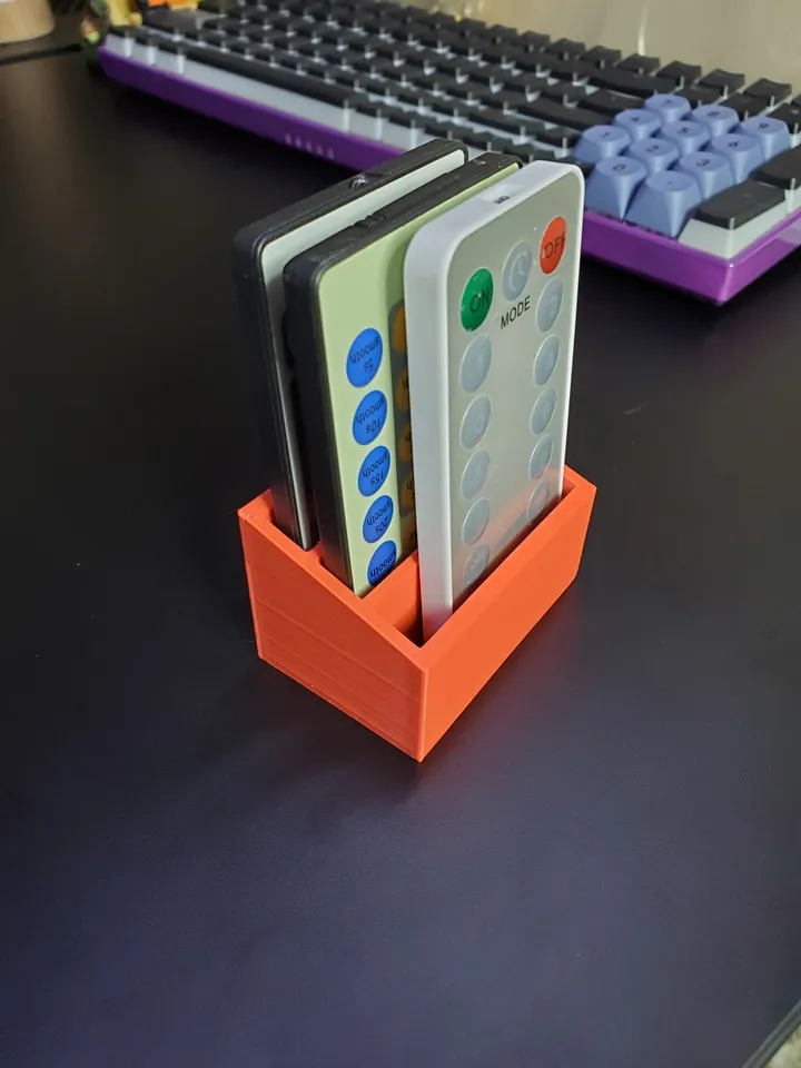 LED remote holder by Minister George | Download free STL model ...