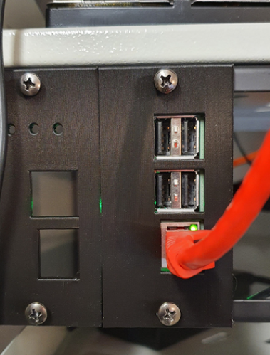 Raspberry Pi 3 Rack Mount von kabuki | Kostenloses STL-Modell ...