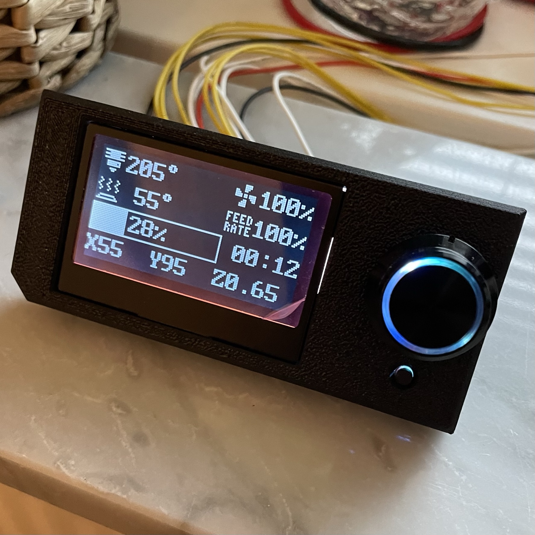 MW Minimalistic Mini12864 Case by Matt Wilde | Download free STL model ...