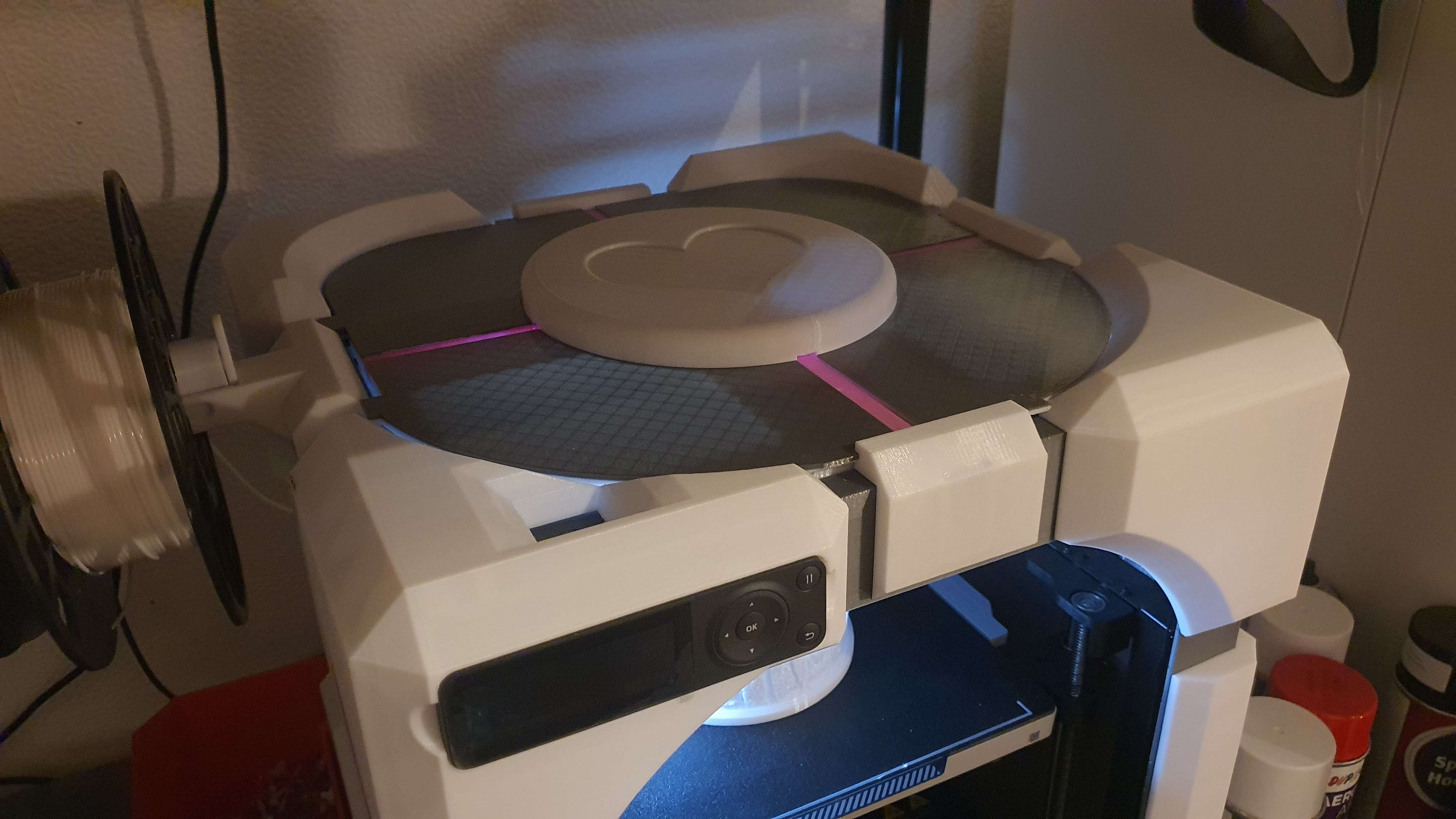 Top cover for companion Cube for P1P (WIP still doing little tweaks) by ...