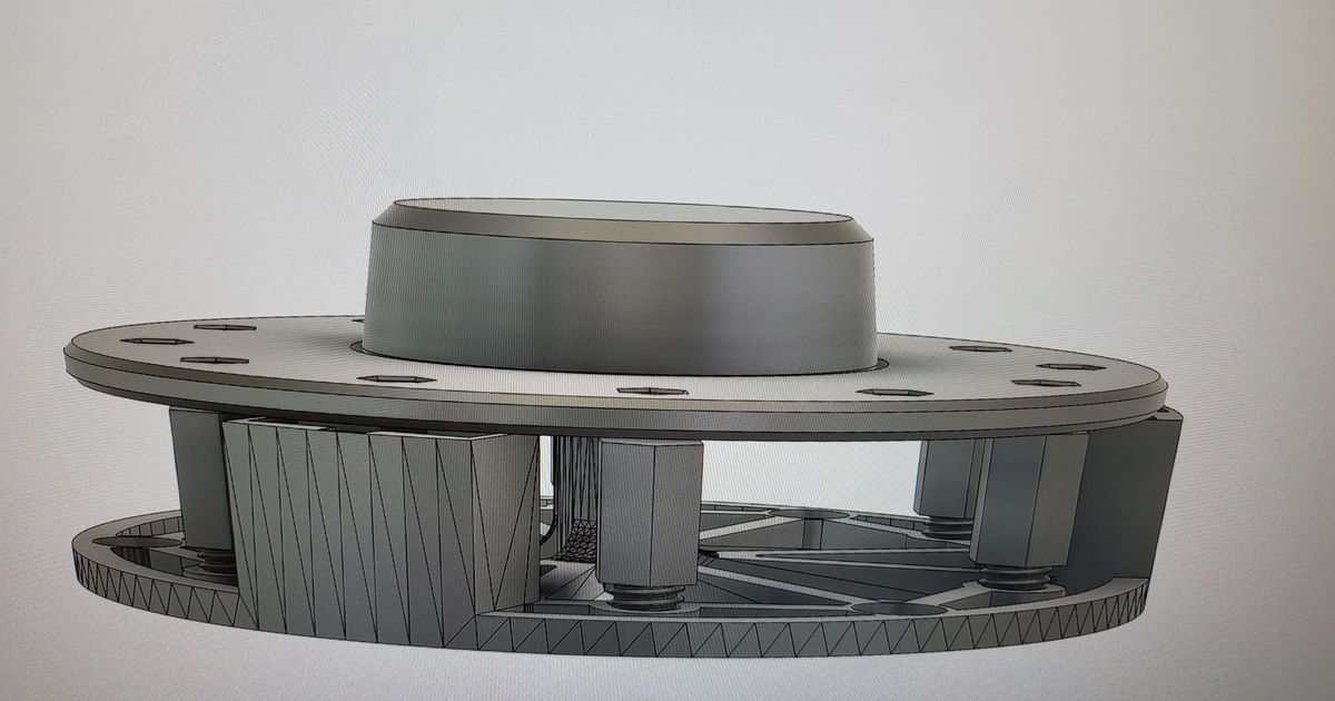 Horizontal Spool Holder with Magnetic Braking by Mike Gin | Download ...